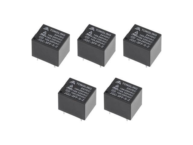 Click here for 5Pcs JQC-3FF-S-Z DC 24V Coil SPDT 5Pin PCB Electro... prices