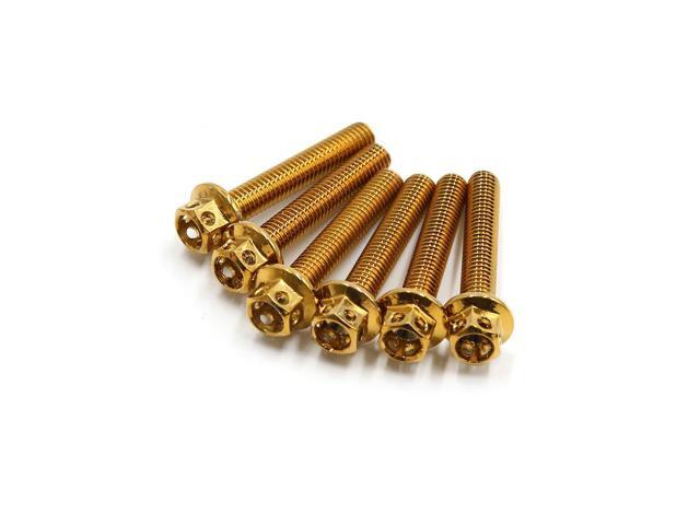 Click here for 6pcs Gold Tone Stainless Steel Motorcycle Bolts Sc... prices