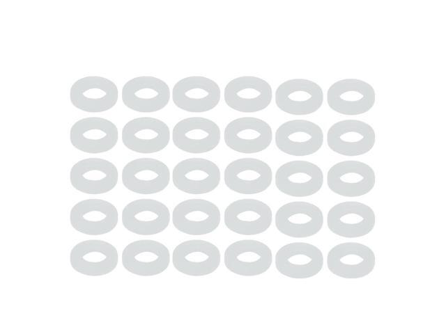 Click here for 30pcs Clear Silicone Round Flat Washer Assortment... prices