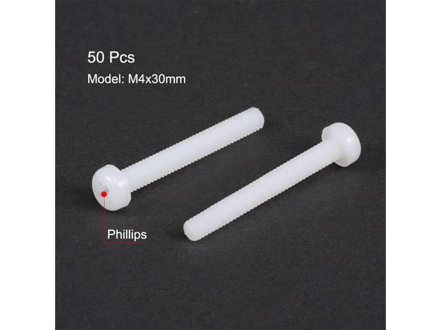 Click here for M4x30mm Threaded Nylon Phillips Cross Pan Head Mac... prices