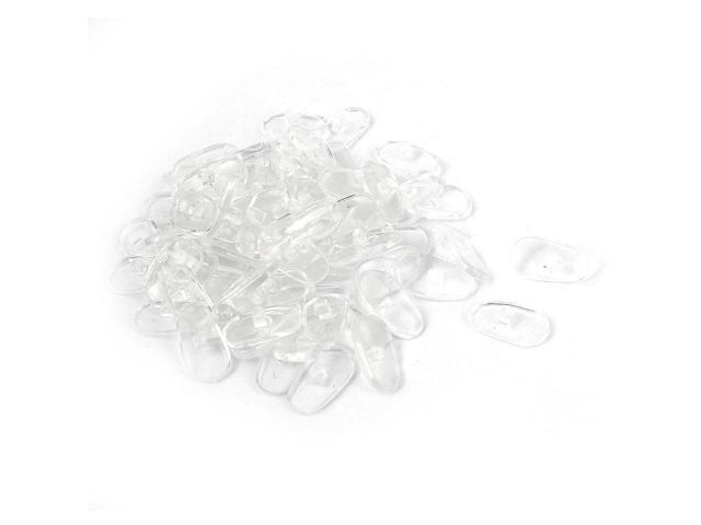 Click here for 75 Pairs 1.8mm Clear Rubber Oval Shape Nose Pads f... prices