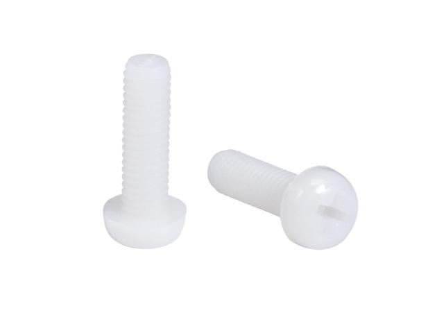 Click here for M6x20mm Threaded Nylon Phillips Cross Pan Head Mac... prices