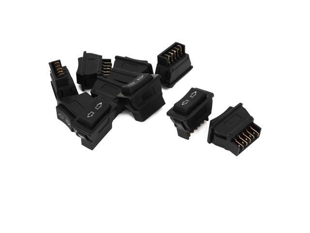 Click here for Unique Bargains 10pcs DC 12V Momentary 5 Pins DPDT... prices