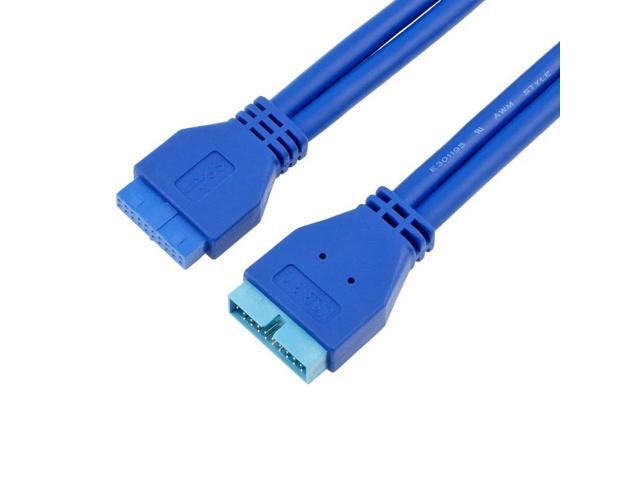 Click here for 0.5m 20Pin Female to Male USB3.0 Extension Cable M... prices