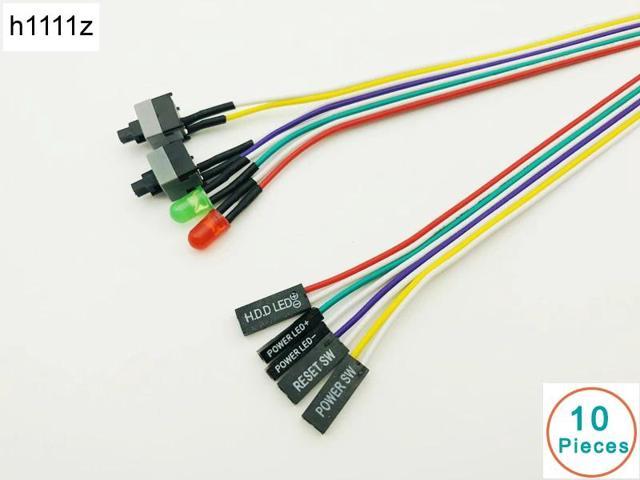 Click here for 10pcs Desktop PC Computer Switch Cable Power Cable... prices