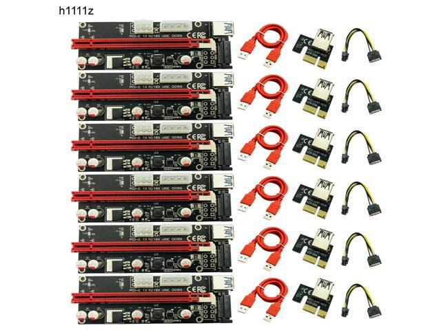 Click here for 6pcs/lot VER009S PCI-E PCI E 1x to 16x Mining Mach... prices