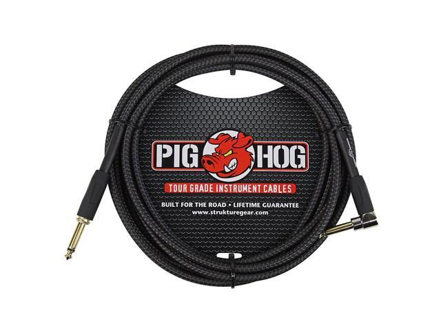Click here for Pig Hog Instrument Cable Black Woven 1/4 to 1/4 Ri... prices