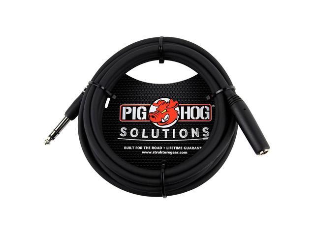 Click here for Pig Hog 10 TRS 1/4 Female to TRS 1/4 Male Headphon... prices