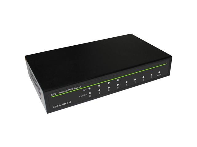 Click here for 8-PORT 4 POE GIGABIT SWITCH prices