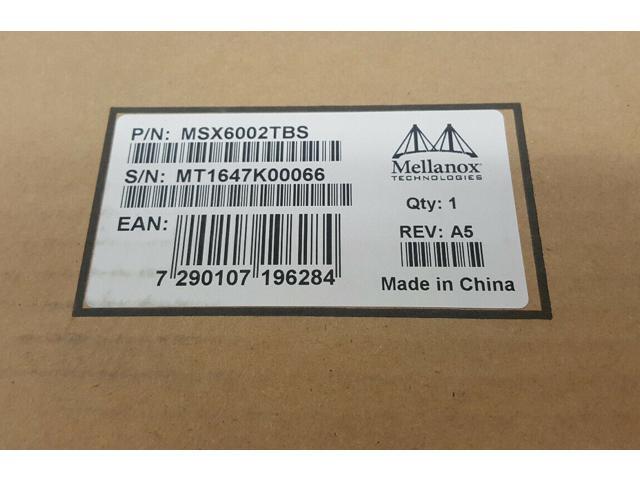 Click here for SWITCHX-2 BASED 36PORT FDR-10 - MSX6002TBS prices