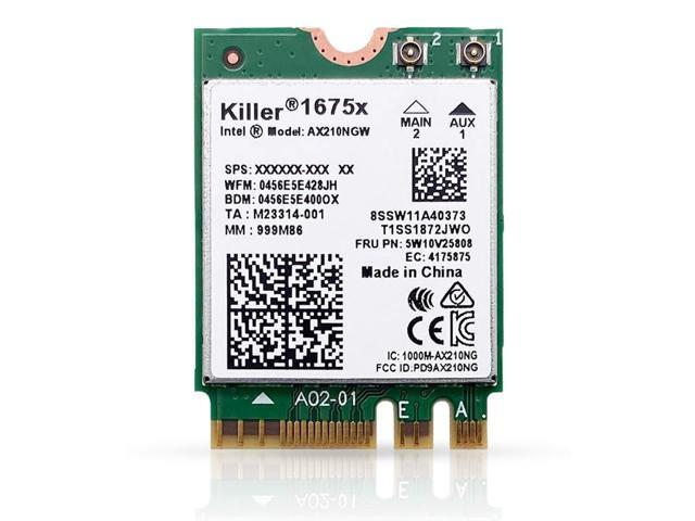 Click here for Killer Series for Intel AX1675x Gaming WiFi 6E Ada... prices