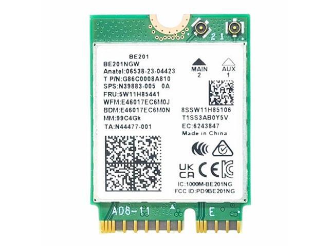 Click here for HighZer0 Electronics BE201 WiFi 7 Card Tri-Band Wi... prices