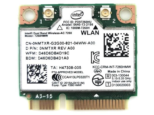 Click here for Intel Dual Band Wireless-AC 7260 Network Adapter (... prices