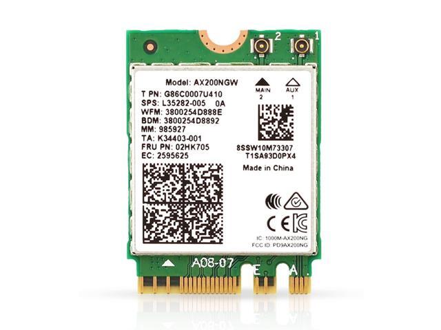Click here for WIFI 6 Laptop Upgrade Card Dual Band AX200NGW 2.4G... prices