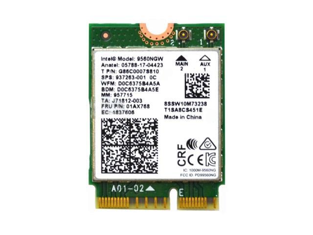 Click here for Intel 9560NGW Wireless-AC 9560 802.11AC WLAN PCI-E... prices