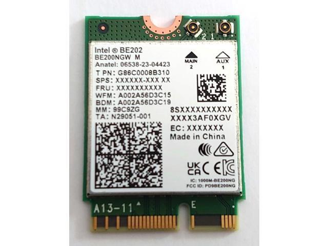 Click here for Intel WI-FI 7 BE202 2230 2x2 BE BT No VP prices