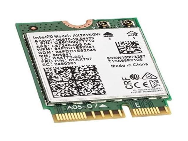 Click here for Intel NIC WI-FI6E AX211 2230 2x2 No vPro prices
