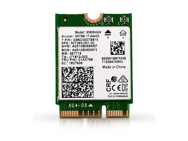 Click here for Laptop Upgrade Card Wireless-AC 9560 802.11ac Blue... prices
