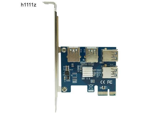 Click here for PCI-E 1X to 4 PCI-E 16X Slots Riser Card External... prices