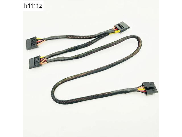 Click here for Black Sleeved 5Pin to 3*SATA Modular Power Supply... prices
