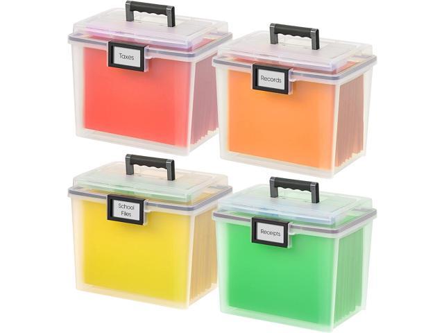 Click here for IRIS USA File Box WeatherPro Portable File Organiz... prices