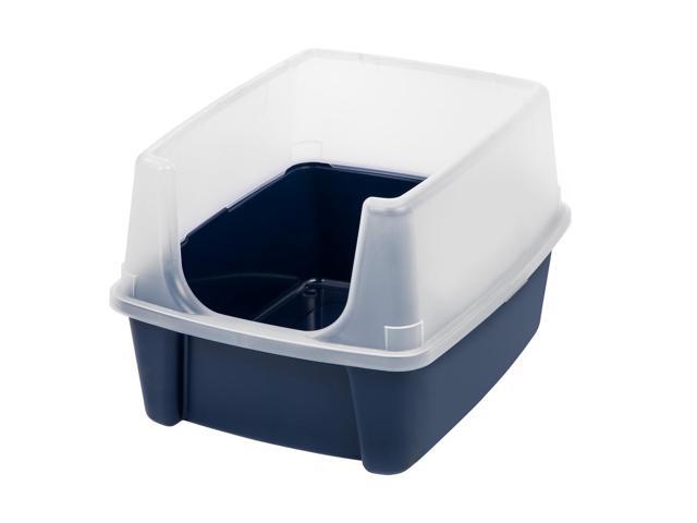 Click here for Iris Open-Top Cat Litter Box with Shield  without... prices