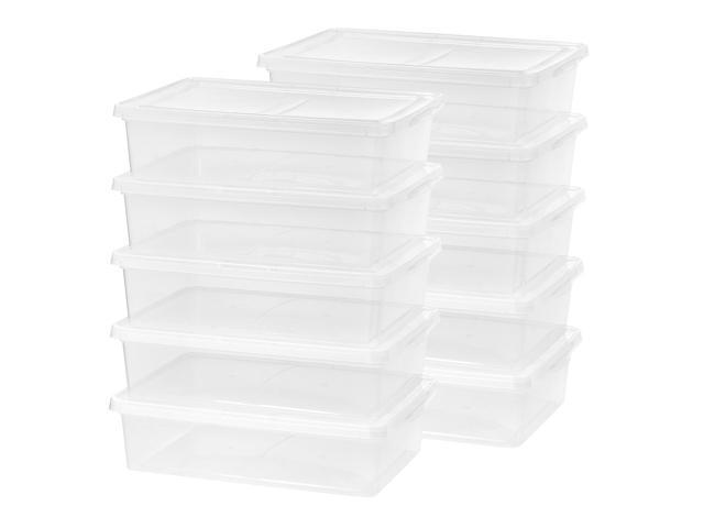 Click here for IRIS USA 28 Qt Clear Storage Box  BPA-Free Plastic... prices