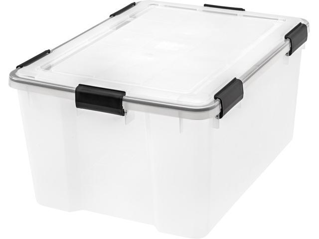 Click here for IRIS 62 Quart WeatherPro Storage Box  Clear prices