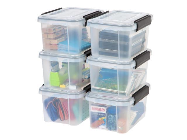 Click here for Iris Usa 6 Qt. Plastic Storage Bins with Sealed Li... prices