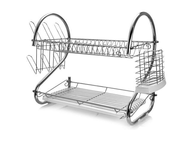 Click here for MegaChef 22 Inch Two Shelf Dish Rack prices