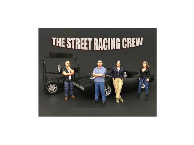 Click here for The Street Racing Crew 4 Piece Figure Set For 1:18... prices