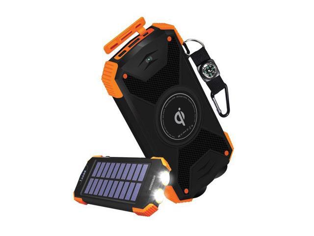 Click here for HyperGear Solar 10000mAh Wireless Power Bank - Bla... prices