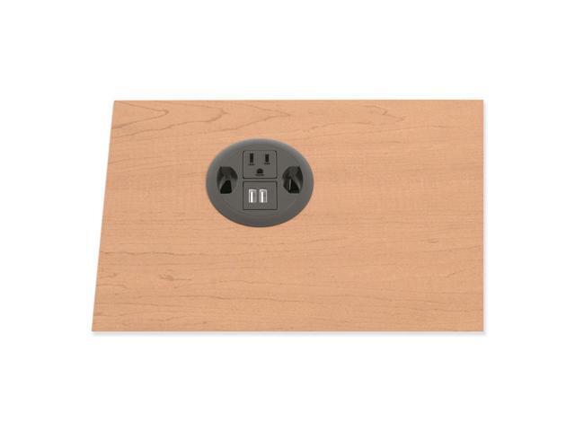Click here for USB AC Power Hub Grommet 3 Diameter Black HGRMTUSB... prices