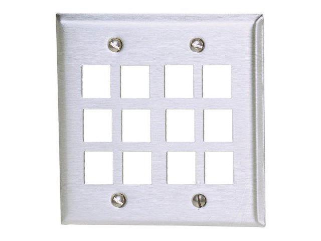 Click here for Stainless Steel Face Plate 12 Port prices