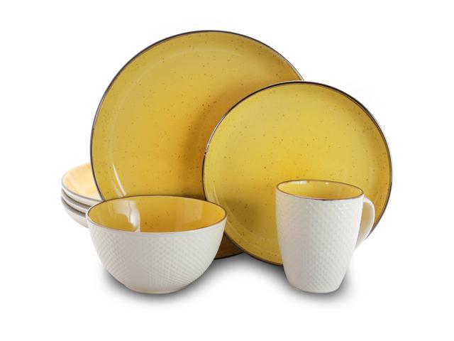 Click here for Elama MellowYellow 16Piece Dinnerware Set prices