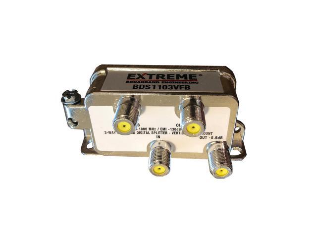 Click here for Extreme Broadband Engineering Balanced 3-Way Coax... prices