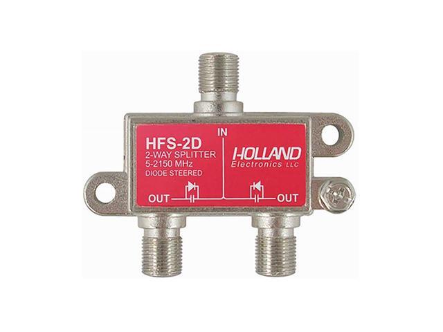 Click here for Holland (HFS2D) 2-Way Splitter (5-2050 Mhz) Diode... prices