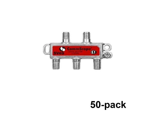 Click here for Commscope SV-4G Coaxial 5-1000Mhz 4-Way Splitter -... prices