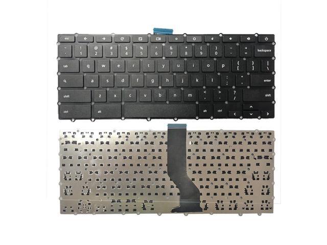 Click here for New US Black English Laptop Keyboard (without palm... prices