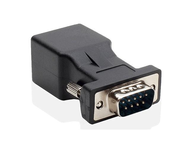 Click here for LM YN DB9 RS232 COM Male Port to RJ45 Female Conne... prices