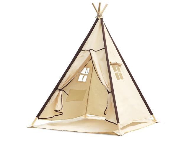 Click here for Lavievert Indian Canvas Teepee Children Playhouse... prices