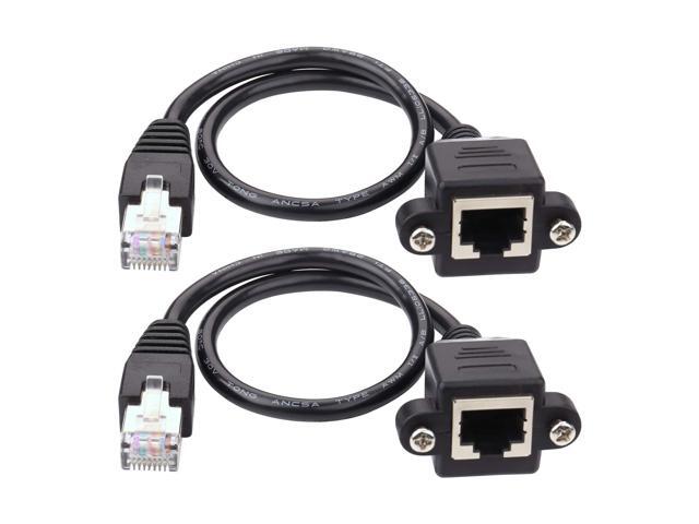 Click here for Ethernet Extender - iGreely 2Pack RJ45 Male to Fem... prices