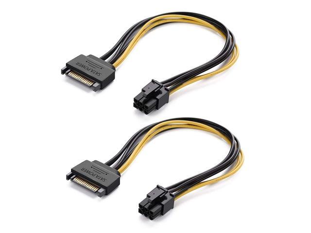 Click here for 6 Pin PCIe to SATA 15 Pin Power Cable  15-Pin SATA... prices