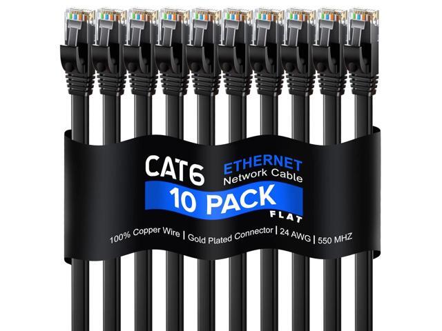 Click here for Zell Cat 6 Ethernet Cable 1 Ft - With A Flat  Spac... prices