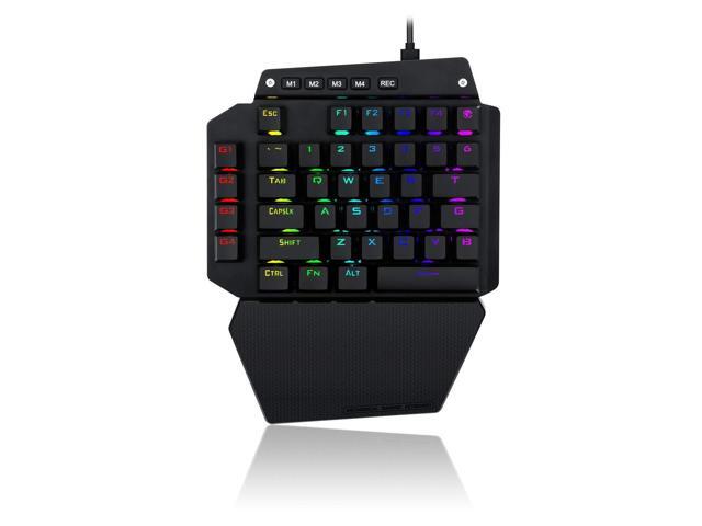 Click here for Zell One Handed Mechanical Gaming Keyboard Wired... prices