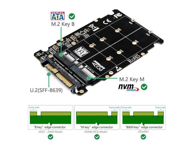 Click here for SSD to U.2 Adapter 2in1 NVMe and SATA-Bus NGFF SSD... prices