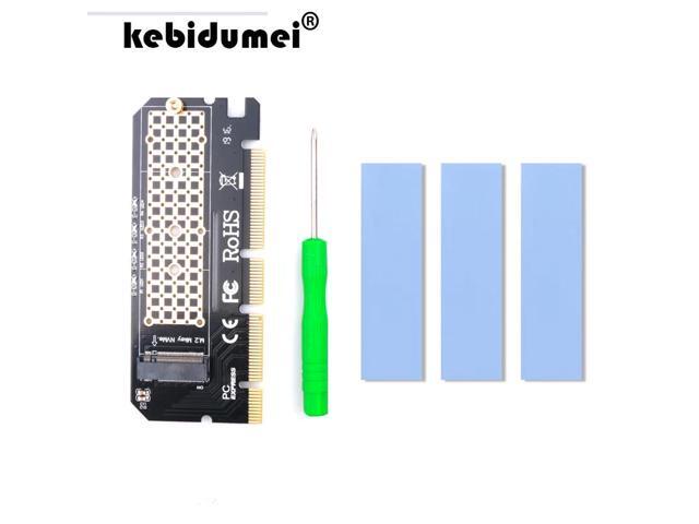 Click here for kebidumei M.2 NVME PCIE to M2 Adapter LED NVME SSD... prices