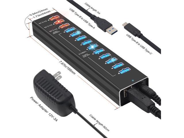 Click here for STANSTAR USB Hub  All Aluminum Alloy 13 Port Hub w... prices