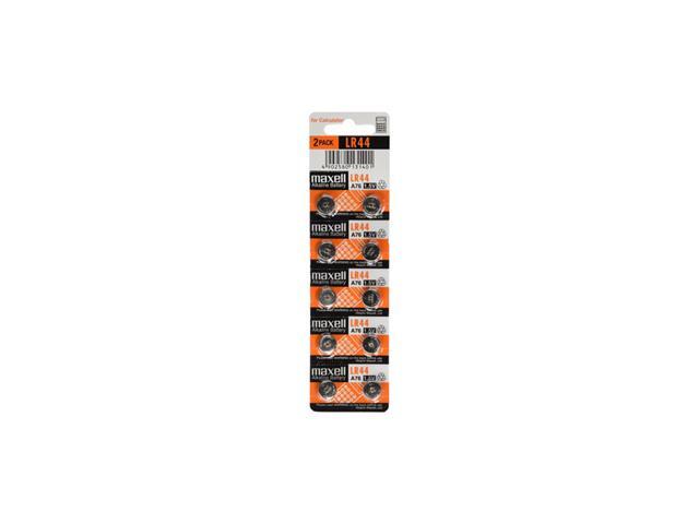 Click here for 10 x LR44 / A76 Maxell Alkaline Button Batteries prices