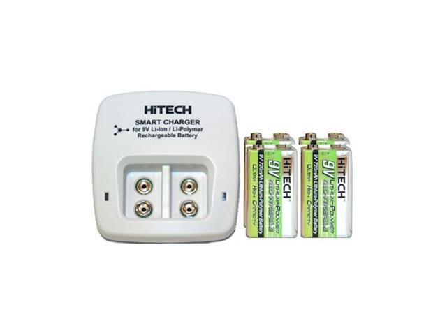 Click here for 2 Bay 9 Volt Li-ion / Li-Po Smart Charger + 4 x Hi... prices
